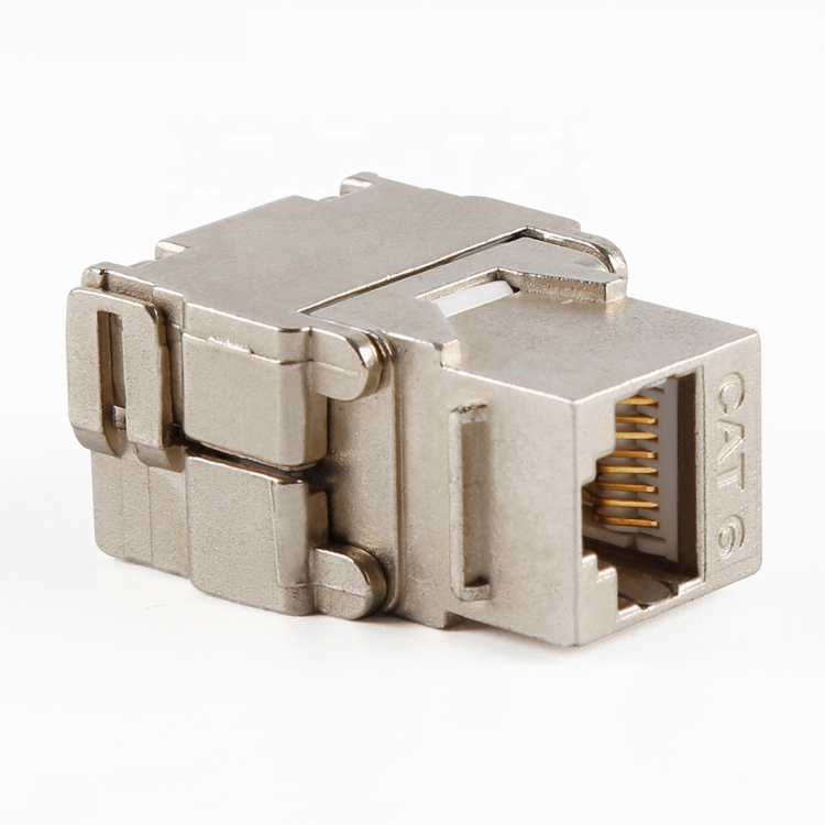 CAT6 RJ45 (8P8C) Shielded Toolless Keystone Jack Module | AZE